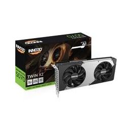 Inno3D GeForce RTX 5070 TWIN X2, Grafikkarte DLSS 4, 3x DisplayPort, 1x HDMI 2.1