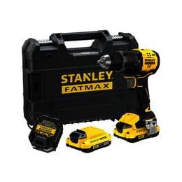 Stanley Akku-Schlagbohrschrauber (SFMCD716D2T-QW), 18Volt schwarz/gelb, 2x Li-Ion-Akku 2,0Ah, Pro-Stack Koffer