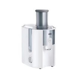 Braun IdentityCollection Entsafter J 500 wei&szlig;/edelstahl, 900 Watt, Saftbeh&auml;lter 1,25 Liter