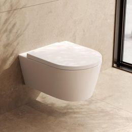 Artiviana Svago Wand-WC mit AquaSpin, Ausf&uuml;hrung kurz, T07WH012BIMWH+T07WH012BIMWHX,