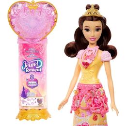 Mattel Disney Prinzessin Juwel Reveal Belle Puppe
