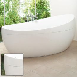 Villeroy & Boch Villeroy & Boch Aveo freistehende Badewanne, oval, UBQ194AVE9PDV-RW,