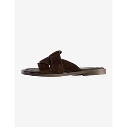 Brax Damen Pantolette Style ALMA dark brown, dunkelbraun, Gr. 38