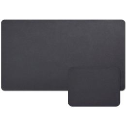 Organizer zeller PRESENT "Schreibtischunterlage inklusive Mousepad", schwarz, B:70cm H:0,5cm T:40cm, PVC, Aufbewahrungsboxen, Organizer, Kunstleder, leicht abwischbar
