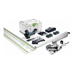 FESTOOL ISC 240 HPC 4,0 EBI-Plus-XL-FS Akku-D&auml;mmstoffs&auml;ge mit F&uuml;hrungsschiene und Systainer&sup3;, 576572)
