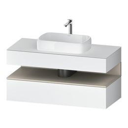 Duravit Waschtischunterschrank Qatego 120x55x60cm, T m/we m, Pl, 1 Schubkast. (QA4732083180000)