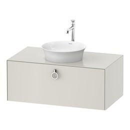 Duravit Waschtischunterschrank o. ES White Tulip 40,8x100x 55, 1 A, m G, Nord we. s-matt (WT4981039390010)