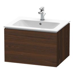 Duravit Waschtischunterschrank L-Cube 62x48,1cm, Nussb geb., 1 Ausz., wandh&auml;ngend (LC614006969)