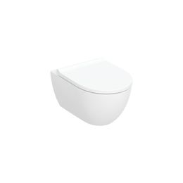 Geberit Wand-WC, Tiefsp&uuml;ler-Set Acanto 36x38,5x53,5cm, 4,5 l, geschlossen, wei&szlig; (502774001)