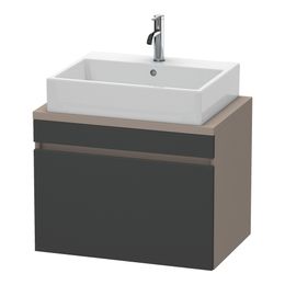 Duravit Waschtischunterschrank Com DuraStyle 70x47,8cm, gra m/bas ma, f Kons, 1 Ausz. (DS530104943)
