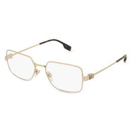 Burberry BE1380 Brille Herren | Fassung: Vollrand, Quadratisch, Gold Hell