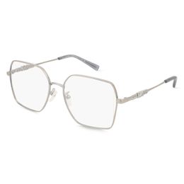 Michael Kors 0MK3082D YUNAN Brille Damen | Fassung: Vollrand, Quadratisch, Silber Gl&auml;nzend