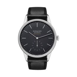Nomos Glash&uuml;tte Nomos Glash&uuml;tte Unisexuhr Orion neomatik 39 new black 346