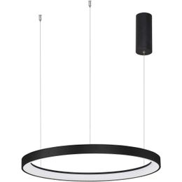 NOVA LUCE LED-H&auml;ngeleuchte "PERTINO", schwarz, 1, &Oslash; 58cm, 1 Stk., Leuchten