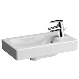 Vitra Options Handwaschbecken 5870B003-0001 50,5x28cm, &Uuml;berlauf/Hahnloch rechts, wei&szlig;
