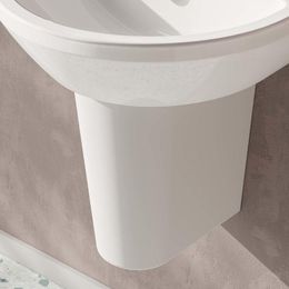 Vitra Integra Halbs&auml;ule 5315L003-0156 wei&szlig;, mit Federbefestigung, f&uuml;r Handwaschbecken