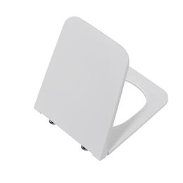 Vitra Equal WC-Sitz 119-003-001 39,4x47,3cm, Scharniere Edelstahl, wei&szlig;, ohne Absenkautomatik