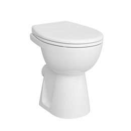 Vitra Conforma Stand-Tiefsp&uuml;l-WC 7714B003-0087 35,5x48x46cm, plus 6cm, Abgang waagerecht, wei&szlig; Hochglanz