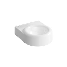 Vitra Liquid Waschtisch 7317B403-0016 40x49,5x15cm, ohne &Uuml;berlauf, wei&szlig; hochglanz VC, ohne Hahnloch