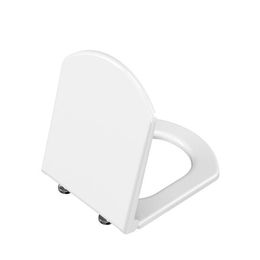 Vitra Valarte WC-Sitz 124-003R009 35,5x43,3x45cm, wei&szlig; hochglanz, mit Absenkautomatik, mit Schnellverschluss