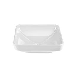 Vitra Water Jewels Waschtisch 4441B403-1361 36x36/38,5x38,5cm, ohne &Uuml;berlauf/Hahnloch, wei&szlig; VC