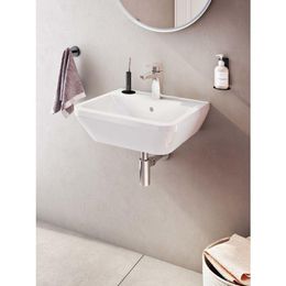 Vitra Integra Waschtisch 7048L003-0001 50 x 43 cm, wei&szlig;, mit &Uuml;berlauf/Hahnloch mittig