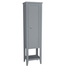 Vitra Valarte Hochschrank 62244 53,5 x 39,5 x 196,5 cm, rechts, bodenstehend, Korpus grau matt