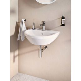 Vitra Integra Waschtisch 7066L003-0001 49,5 x 43 cm, wei&szlig;, mit &Uuml;berlauf/Hahnloch mittig