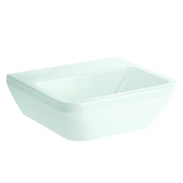 Vitra Integra Handwaschbecken 7047L003-0016 45x40cm, wei&szlig;, ohne &Uuml;berlauf/ohne Hahnloch