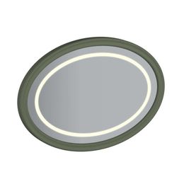 Vitra Valarte Flachspiegel 65828 1000x45x700mm, oval, LED-Beleuchtung, Korpus Vintage gr&uuml;n, lackiert