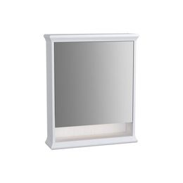 Vitra Valarte LED-Spiegelschrank 62225 63x17x76, links, beleuchtete offene Ablage, Korpus wei&szlig; matt