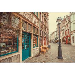 Fototapete papermoon "Altstadt", bunt, B:4,5m L:2,8m, Vlies, Tapeten