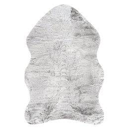 Hochflor-Teppich Kayoom "Boundless 226", grau, B:60cm H:40mm L:90cm, Polyester, Teppiche, Hochflor, Modernes Muster, Deko, Fu&szlig;bodenheizungsgeeignet, Wohnzimmer