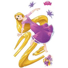 Vliestapete Komar "Selbstklebende Vlies - Rapunzel XXL - Gr&ouml;&szlig;e 127 x 200 cm", bunt, B:127m L:200m, Vlies, Tapeten, Kinderzimmer