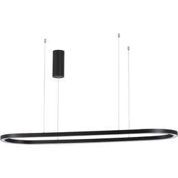 NOVA LUCE LED-H&auml;ngeleuchte "CUPPE", schwarz, 1, H: 200cm, 1 Stk., Leuchten