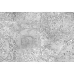 Fototapete ARCHITECTS PAPER "Atelier 47 Flourish 3", orange (dunkelgrau, hellgrau, wei&szlig;), B:4m L:2,7m, Vlies, Tapeten, Barock Fototapete 4,00 m x 2,70 m 200 g Vlies Premium Tapete Vintage