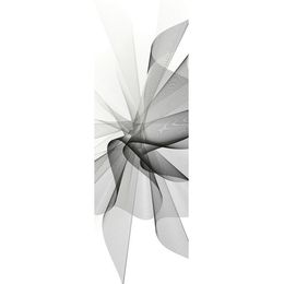 Fototapete ARCHITECTS PAPER "White And Black", schwarz (schwarz, wei&szlig;), B:1m L:2,8m, Vlies, Tapeten, Grafik Tapete Stoff Wei&szlig; Schwarz Fototapete Panel 1,00m x 2,80m