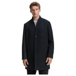 Wolljacke Tom Tailor DENIM, Herren, Gr. M, schwarz (schwarz navy twill), Web, Obermaterial: 71% Polyester, 23% Wolle, 2% Polyacryl, 2% Viskose, 2% sonstige Fasern. Futter: 100% Polyester, unifarben, regular fit ca. Mitte Oberschenkel, Jacken, mit Stehkragen