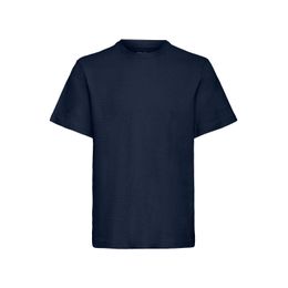Rundhalsshirt Blend "Rundhalsshirt BHEswin", Damen, Gr. L, blau (salute), Obermaterial: 100% Baumwolle CO., Shirts Rundhalsshirt