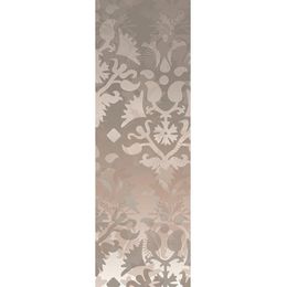 Fototapete ARCHITECTS PAPER "Ornamental Spirit Grey And Brown", grau, B:1m L:2,8m, Vlies, Tapeten, Grafik Tapete Ornament Beige Braun Panel 1,00m x 2,80m