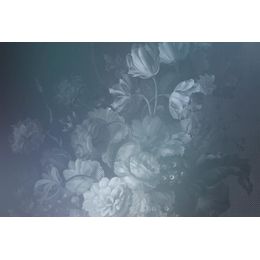 Livingwalls Fototapete LIVING WALLS "Walls by Patel Dutch Pastel 1", blau, B:4m L:2,7m, Vlies, Tapeten, Vlies, Wand, Schr&auml;ge
