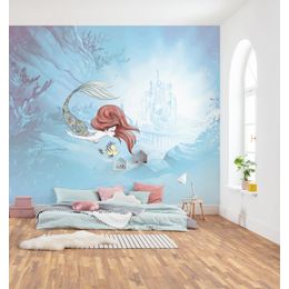 Fototapete Komar "Ariel Under the Sea", blau, B:300m H:250m, Vlies, Tapeten