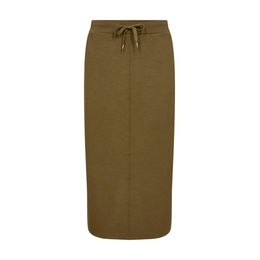 Midirock soyaconcept "Soya Concept Skirt SC-BANU 250", Damen, Gr. S, 7230 misty olive, Obermaterial: 48% Modal, 48% Polyester, 4% Elasthan, R&ouml;cke