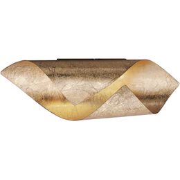 Paul Neuhaus Wandleuchte "Nevis", gold (goldfarben), 2, &Oslash; 10cm, 1 Stk., Leuchten, Wippschalter, Wandleuchte