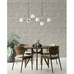 Vliestapete marburg "Tapete Wooden Panels", grau, B:0,53m H:0,01m L:10,05m, Vlies, Tapeten, moderne Vliestapete f&uuml;r Wohnzimmer Schlafzimmer K&uuml;che
