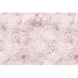 Livingwalls Fototapete LIVING WALLS "Walls by Patel Carrara 3", rosa, B:4m L:2,7m, Vlies, Tapeten, Vlies, Wand, Schr&auml;ge
