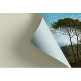 Livingwalls Fototapete LIVING WALLS "Walls by Patel Hidden Places", blau, B:4m L:2,7m, Vlies, Tapeten, Vlies, Wand