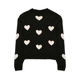 ONLY GIRLS Sweater 'KOGNaja' girl size 134/140 Beige / Black