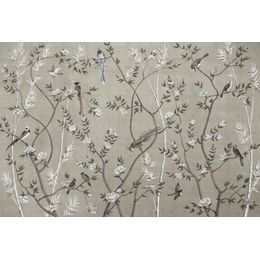Livingwalls Fototapete LIVING WALLS "Walls by Patel Tea Room", braun, B:4m L:2,7m, Vlies, Tapeten, Vlies, Wand