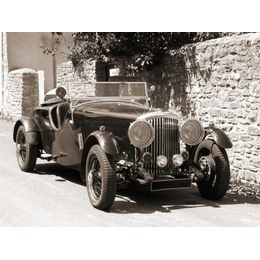 Fototapete papermoon "Oldtimer", bunt, B:3,5m L:2,6m, Vlies, Tapeten
